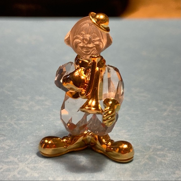Swarovski | Jewelry | Swarovski Crystal Clown With Trumpet Mini Brooch ...